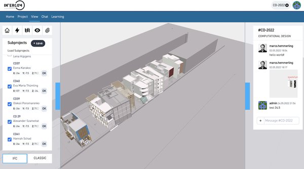 INTERCOM Bim Cloud - Steffen Stein - Webdevelopment